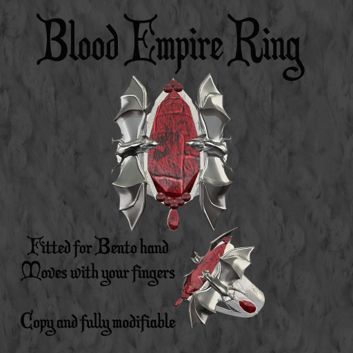 Second Life Marketplace - Blood Empire Ring
