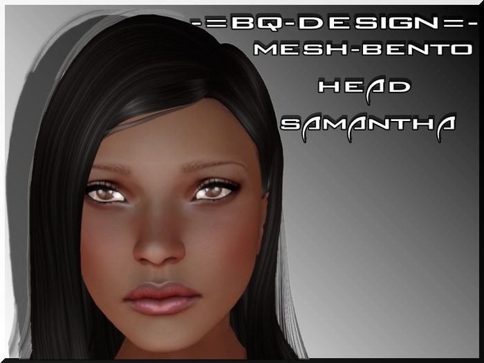 Second Life Marketplace - MESH-BENTO-HEAD SAMANTHA NEW-2019