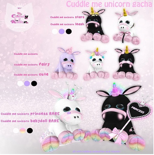 Second Life Marketplace - *CK* Cuddle Me Stars Black