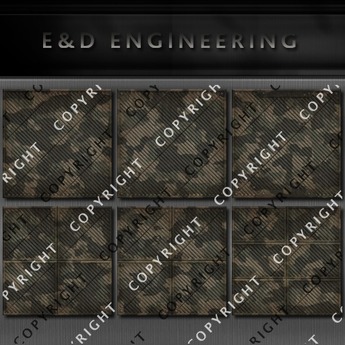 Second Life Marketplace - [ICMP004] 7 Heavy Metal Camouflage Textures ...
