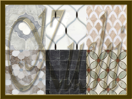 Second Life Marketplace - Marble Tile Patterns Collection (packs #01 - #03)