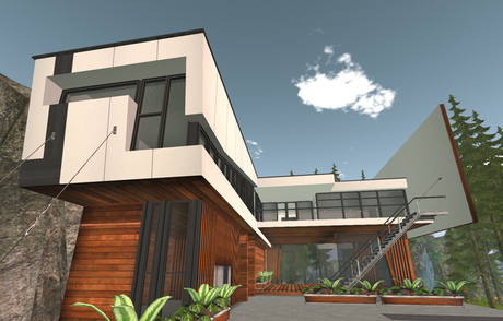 Second Life Marketplace - [FS] Modern House "Duality"