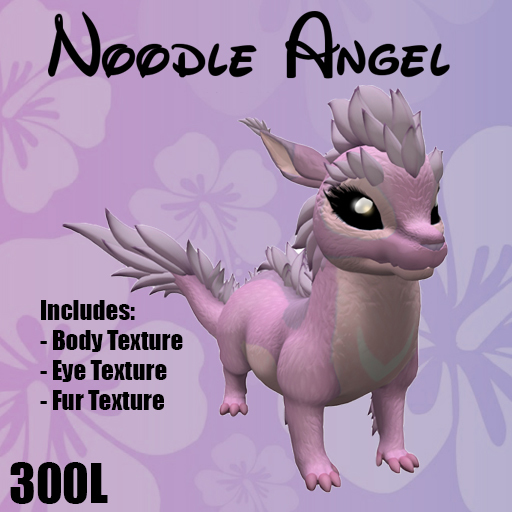 Second Life Marketplace - Chibi Noodle Dragon ANGEL Mod