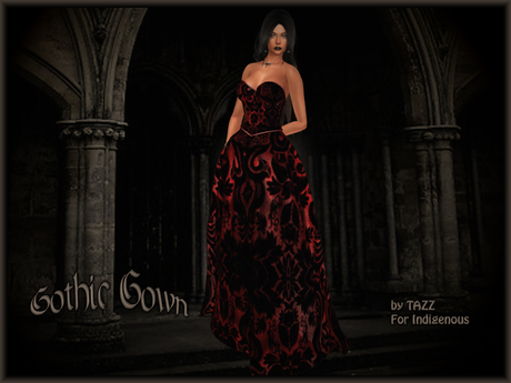 Second Life Marketplace - Gothic Gown