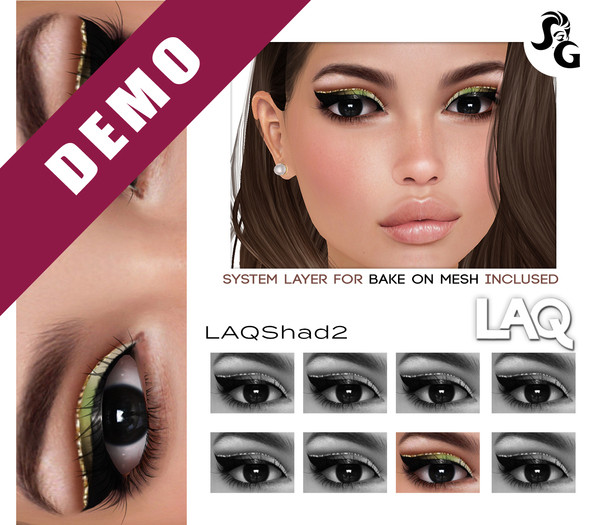 Second Life Marketplace - ::SG:: LAQShad2 DEMO Shadow LAQ Heads
