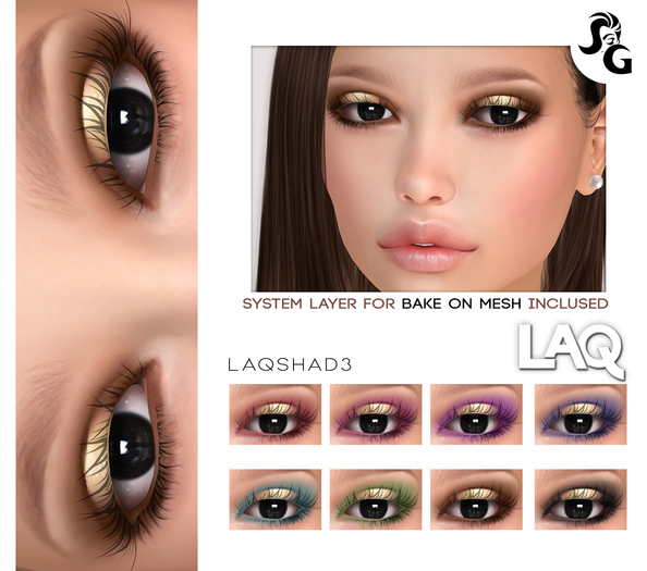 Second Life Marketplace - ::SG:: LAQShad3 Shadow LAQ Heads