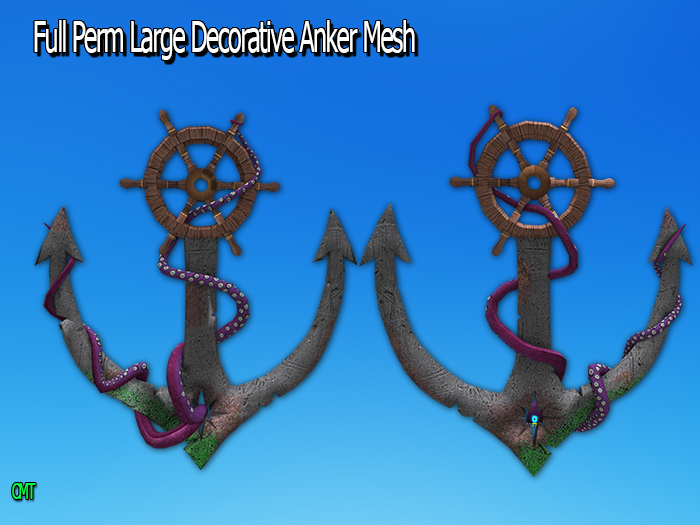 Second Life Marketplace - Full Perm Large Beautiful Anchor Mesh