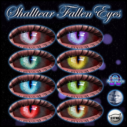 Second Life Marketplace - -bus- Shalltear Eyes Fallen {Genus-Catwa-Mesh ...