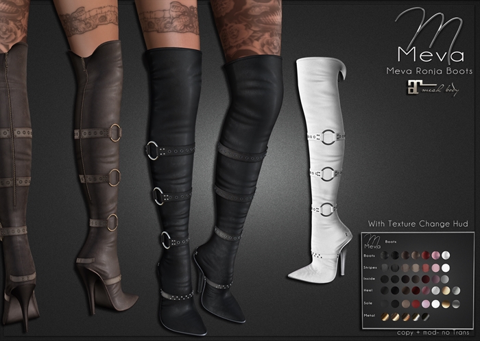 Second Life Marketplace - Meva Ronja Boots
