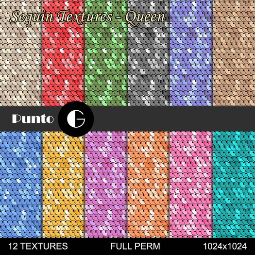Second Life Marketplace - Sequin Textures - Queen