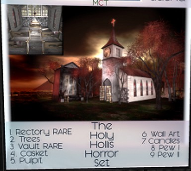 Second Life Marketplace - ~ASW~ The Holy Hollis Horror Casket