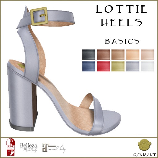Second Life Marketplace - BM Lottie Heels Basics DEMO