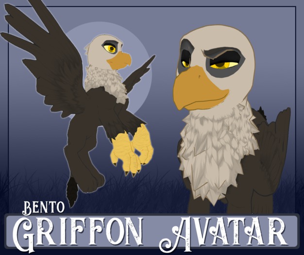 Second Life Marketplace - RO's Cartoon Griffon Avatar [Beta]