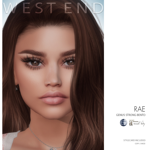 Second Life Marketplace - [ west end ] Shapes - Rae (Genus Strong Bento ...