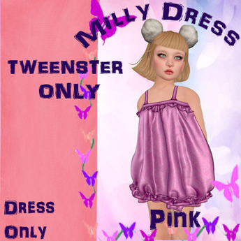 Second Life Marketplace - Milly Dress Pink