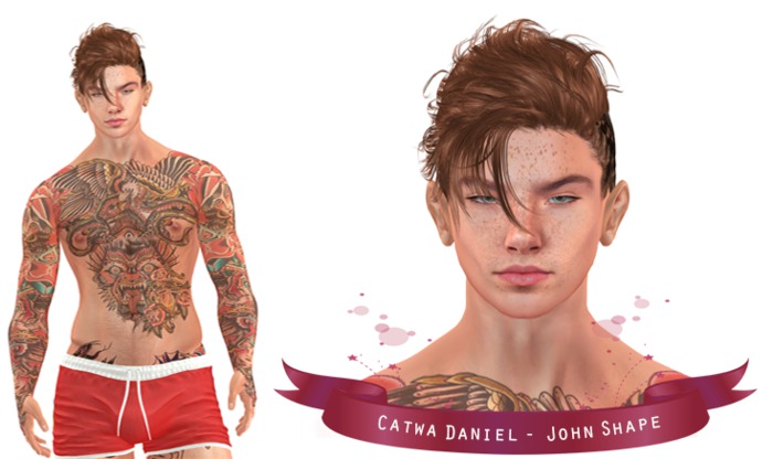 Second Life Marketplace - Pachy - Catwa Daniel - Shape John