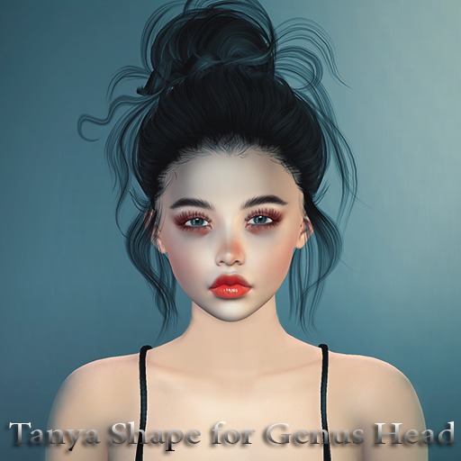 Second Life Marketplace - Tanya Shape for Genus Head -Baby Face W001 ...
