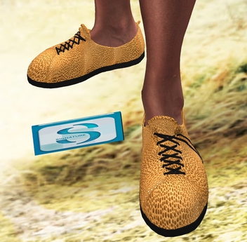 Second Life Marketplace - MERC - SHOES - CASUAL LACED - LEATHER TAN ...