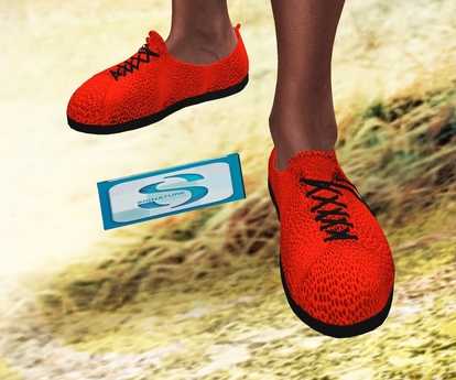 Second Life Marketplace - MERC - SHOES - CASUAL LACED - LEATHER ORANGE ...