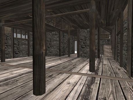 Second Life Marketplace - *OL* Torvie Long Hall [Snow Roof] BOX