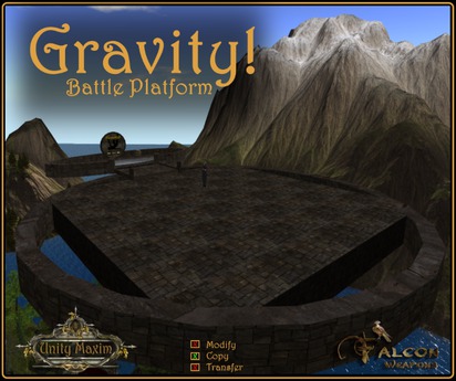 Second Life Marketplace - GRAVITY! Battle Platform