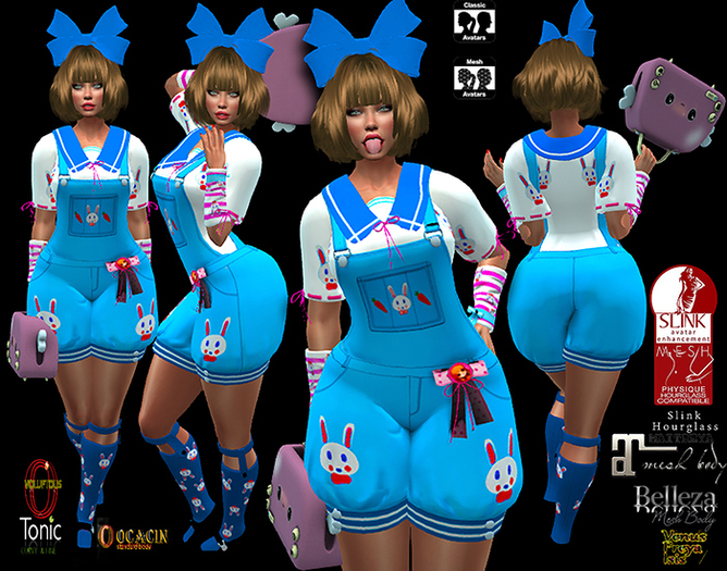 Second Life Marketplace - SCHOOL SET-BELL-MAITR-SLINK-OCACIN-TONIC ...