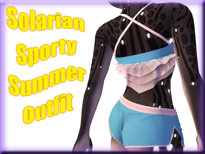 Second Life Marketplace - +Nelaware+ Solarian Sporty Summer Outfit