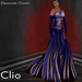 Second Life Marketplace - (Clio)- Eleonore Blue Gown (NO TRANSFER)