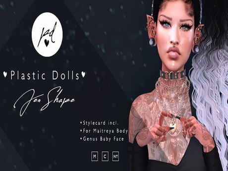 Second Life Marketplace - Plastic Dolls - Jen Shape
