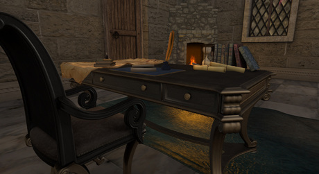 Second Life Marketplace - ^TD^Medieval Desk Set