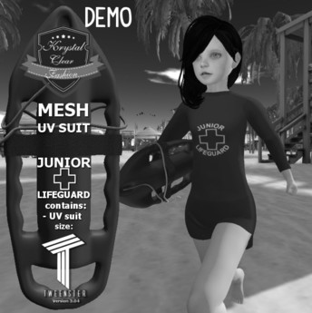 Second Life Marketplace - :: KCF :: DEMO UV Suit - Tweenster