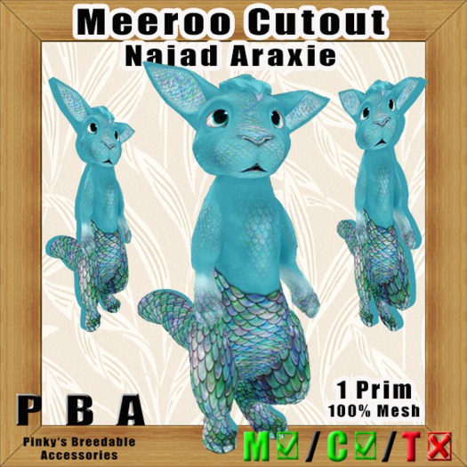 Second Life Marketplace - Meeroo Cutout Naiad Araxie