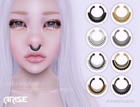 Second Life Marketplace - .ARISE. Calla Septum