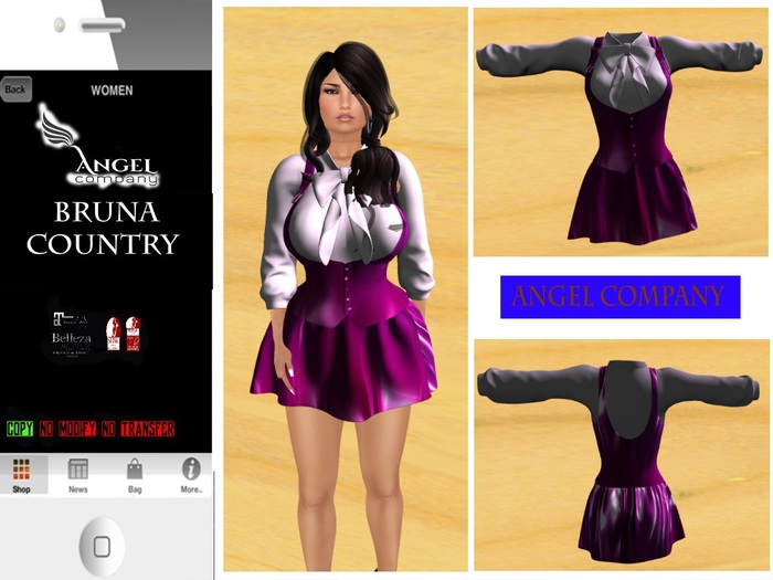 Second Life Marketplace - ::AC::Bruna country-pink