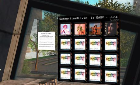 Second Life Marketplace - Art Contest board