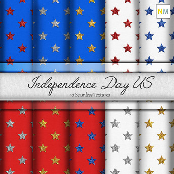 Second Life Marketplace - Independence Day US 10 Seamless Textures 4th ...