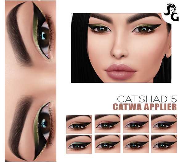 Second Life Marketplace - ::SG:: CatShad5 Shadow for CATWA HEAD