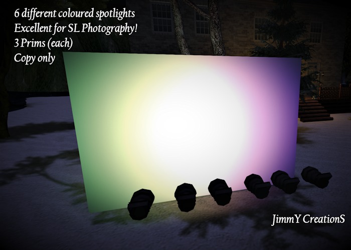 Second Life Marketplace - ~ Spotlights ~ JimmY CreationS