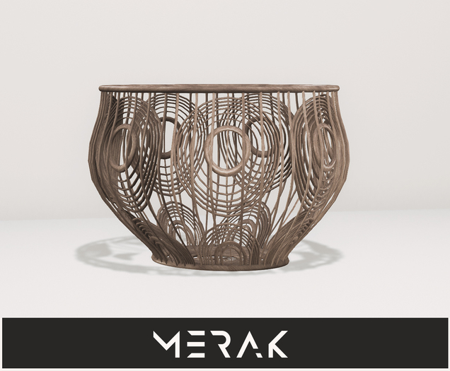 Second Life Marketplace - [Merak] - Wooden Basket