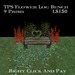 Second Life Marketplace - TPS - Flower Log Bench C/M