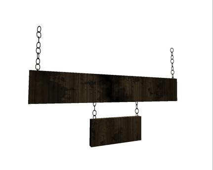 Second Life Marketplace - Entrance Sign - Full Perm