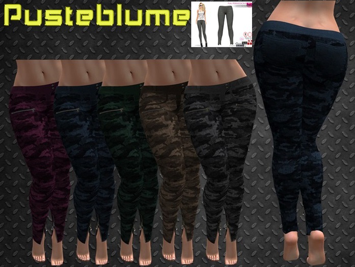 Second Life Marketplace - [Pusteblume] Texture for MI962593 Ladies ...