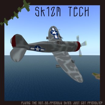 Second Life Marketplace - Skizm-Tech Republic P-47 Thunderbolt