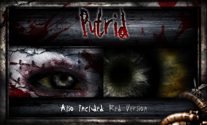 Second Life Marketplace - REPULSE - Putrid Green Eyes (Zombie/Demon ...
