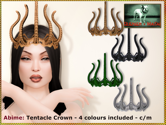 Second Life Marketplace - Bliensen + MaiTai - Abime - Tentacle Crown