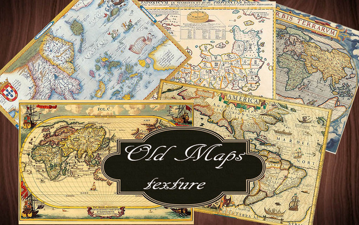 Second Life Marketplace - Old Maps Textures NO seamless v. 2