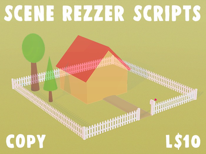 Second Life Marketplace - Easy to Use Multi-Scene Rezzer Scripts