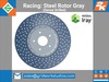 Second Life Marketplace - Racing: Rotor Steel Gray(Dense Drilled)