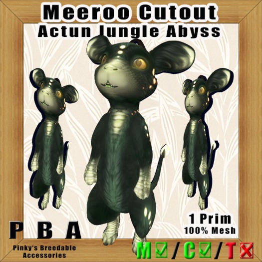 Second Life Marketplace - Meeroo Cutout Actun Jungle Abyss