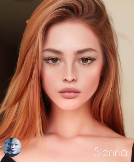 Second Life Marketplace - Baddies Skins - Sienna Skin [ Medium Tone] GENUS